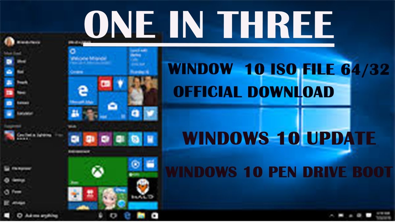 How to download windows 10 Iso file\\Bootable USB Flash Driver ...