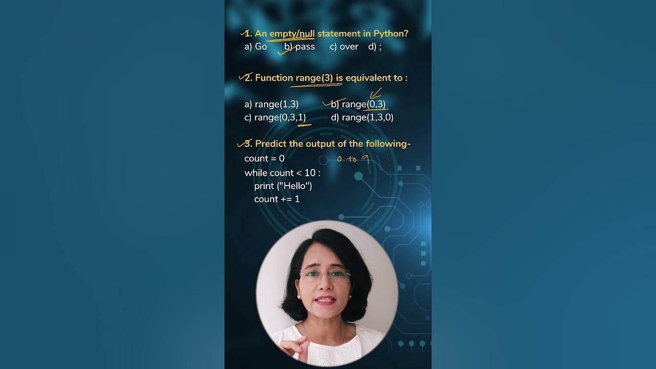 Flow of Control - IMPORTANT QUESTIONS | CBSE Class 11 CS #shorts # ...