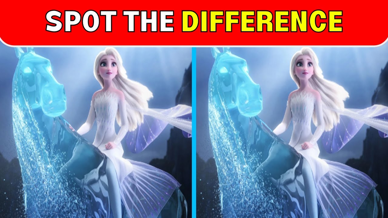 Spot the Differences Frozen 2024 | Cheetah Quiz - YouTube