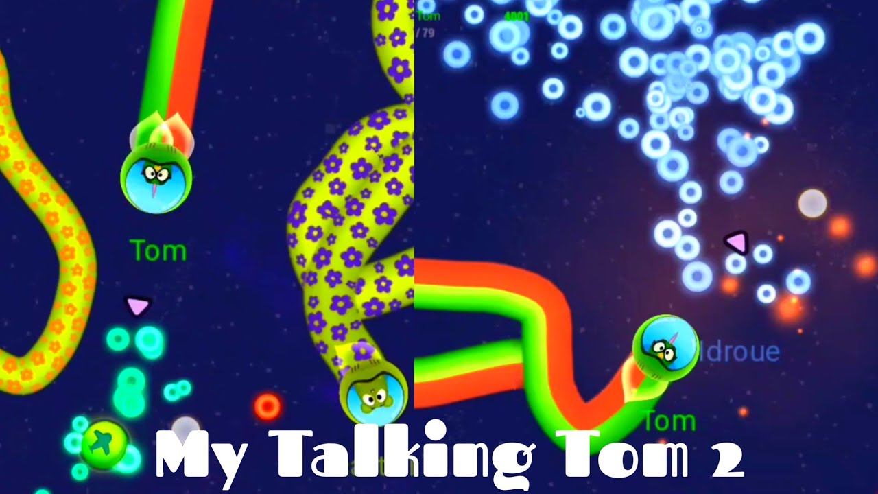 My Talking Tom 2 snakes game Tom ate king part 63-8 - YouTube
