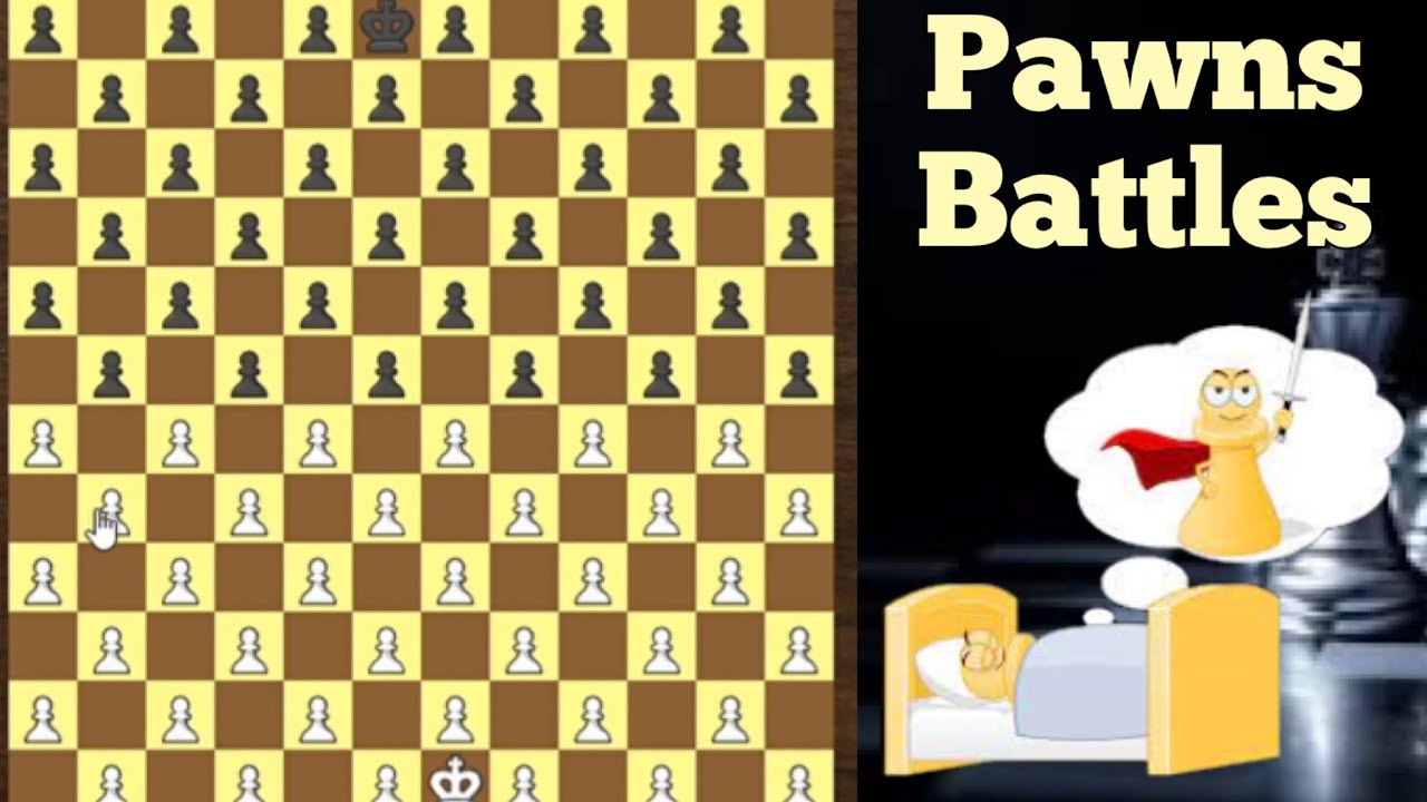 Army Pawn Battle Who win this amazing match ? / Fairy Chess - YouTube