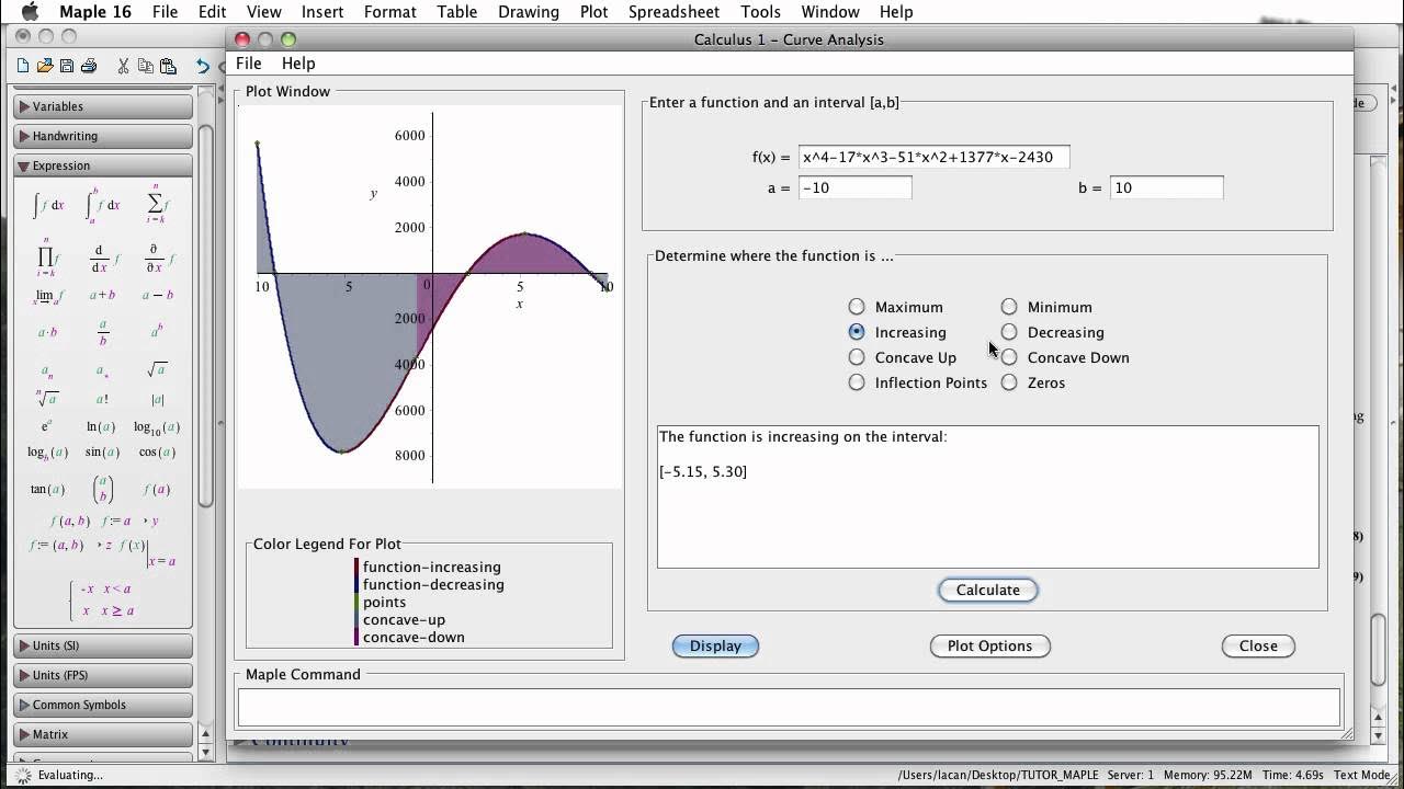 UPC - LEARN MAPLE - Functions, limits and continuity - YouTube