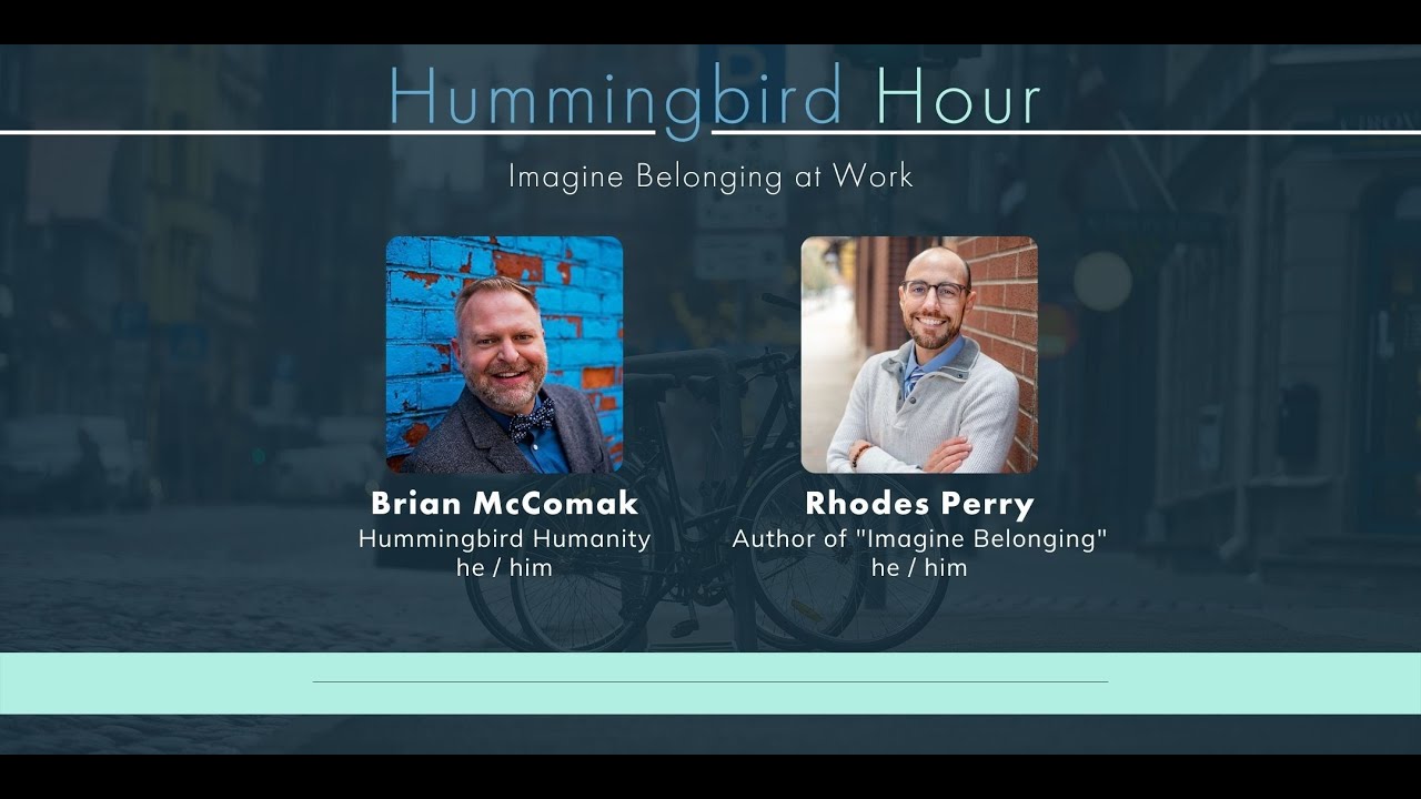 Imagine Belonging at Work - YouTube
