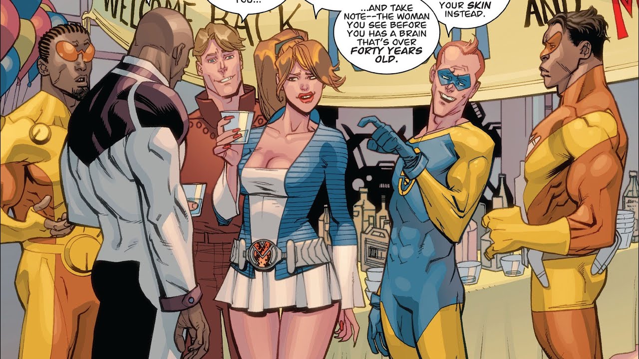 Los Héroes Desean el Cuerpo de Amanda en Invencible #Shorts #invencible #omniman #comics #tbt ...