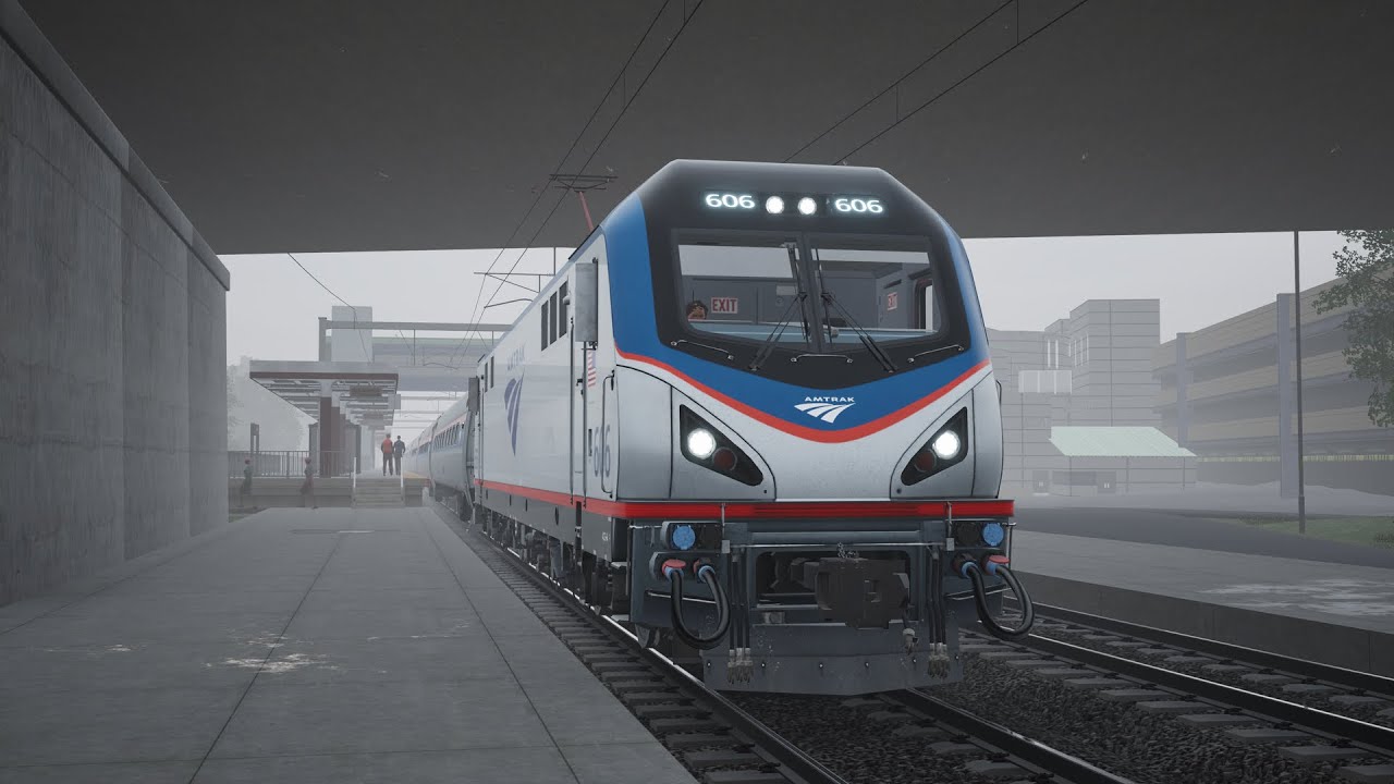 Operating Northeast Regional 172 to Boston | TSW3 - YouTube
