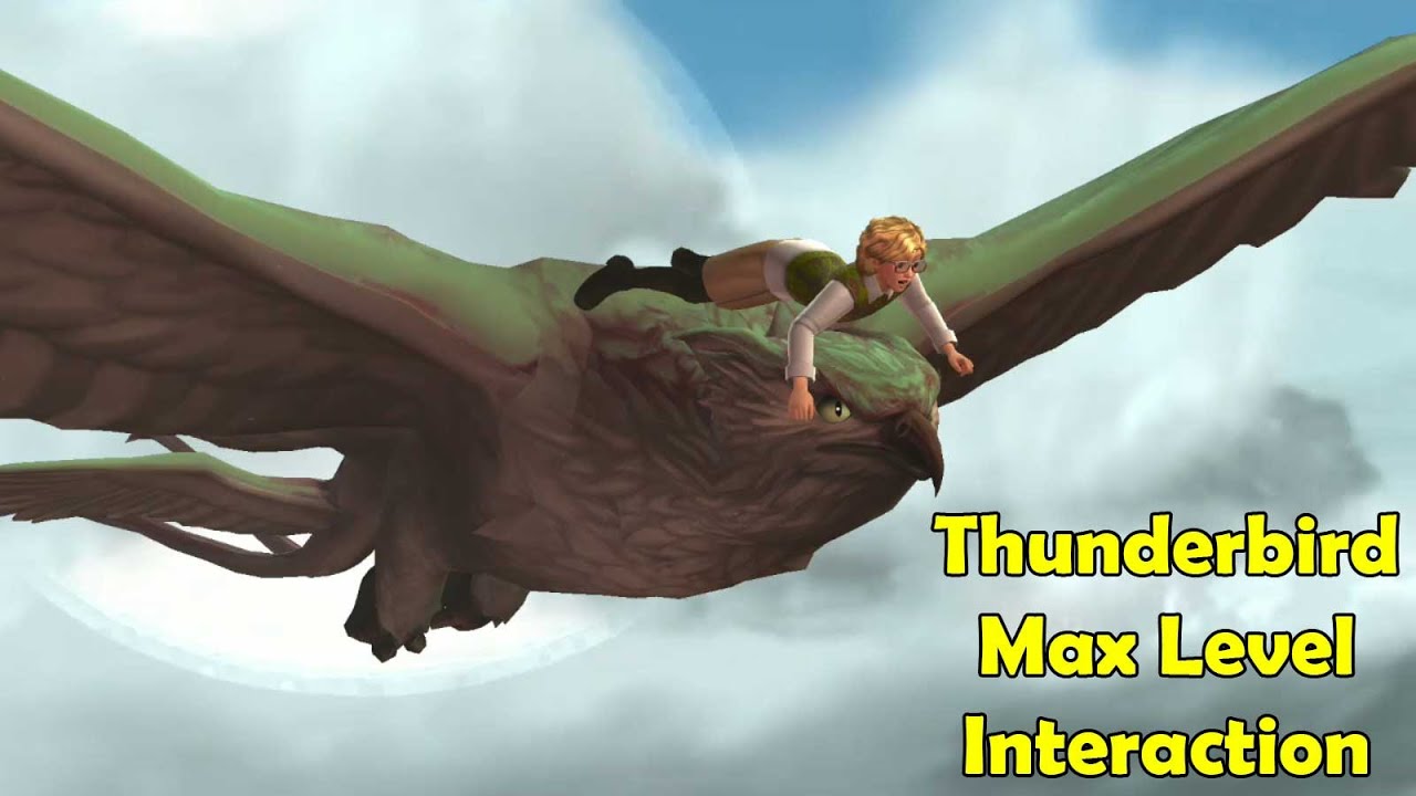 Thunderbird Max Level Harry Potter Hogwarts Mystery - YouTube