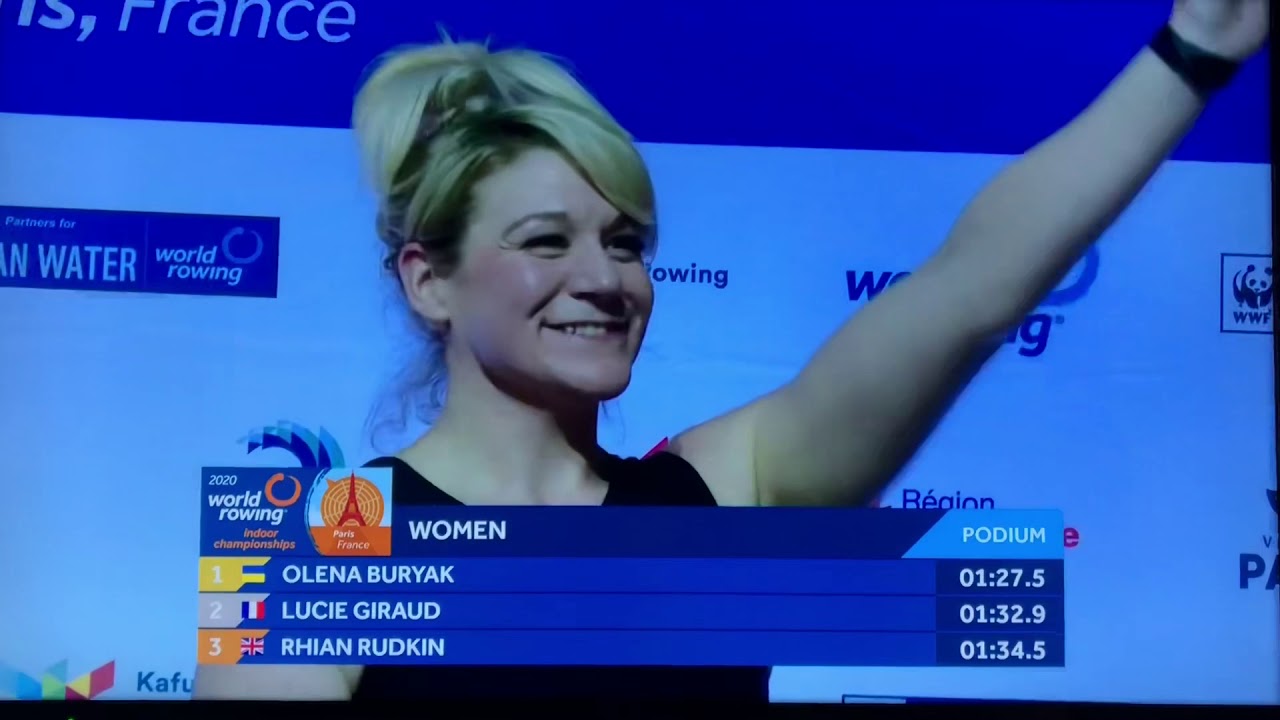 World Rowing Indoor Championships 2020. Open 500m Men & Women - YouTube