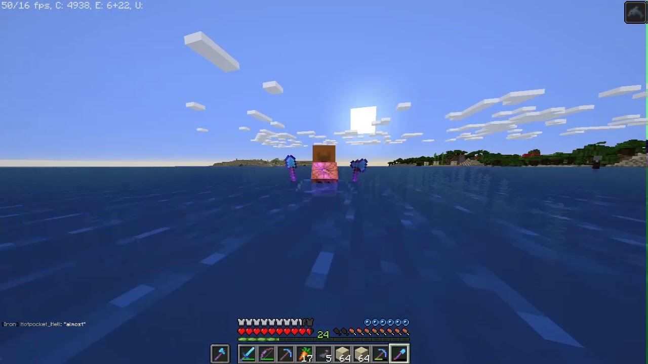 Depth Strider III + Dolphin = SPEED | Minecraft - YouTube