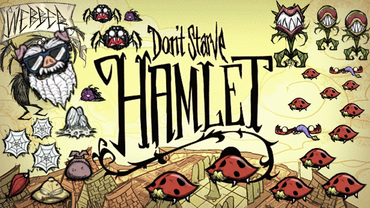 Don't Starve Hamlet: Webber VS Pig Civilization - SO MANY RAPID BEETLES ...
