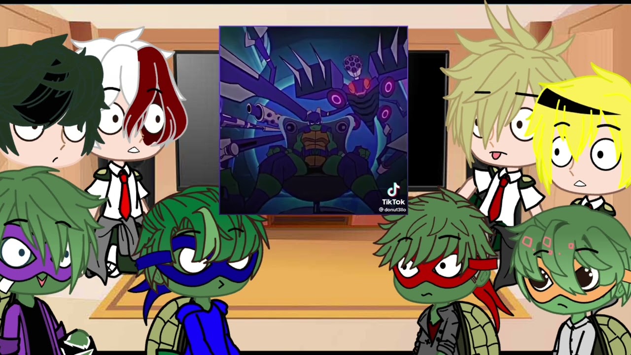 Mha and tmnt react to eachother (NO SHIPS!) - YouTube