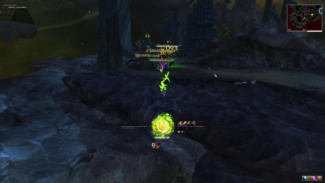 Birg UI - Warlock - Showcase - YouTube