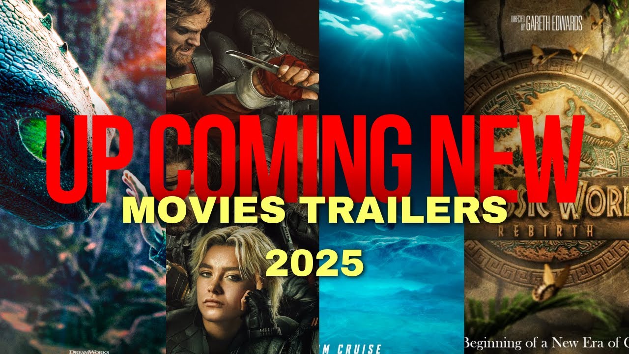 Top 4 Must-Watch Upcoming Hollywood Movie Trailers (2025) 🎬🔥 # ...
