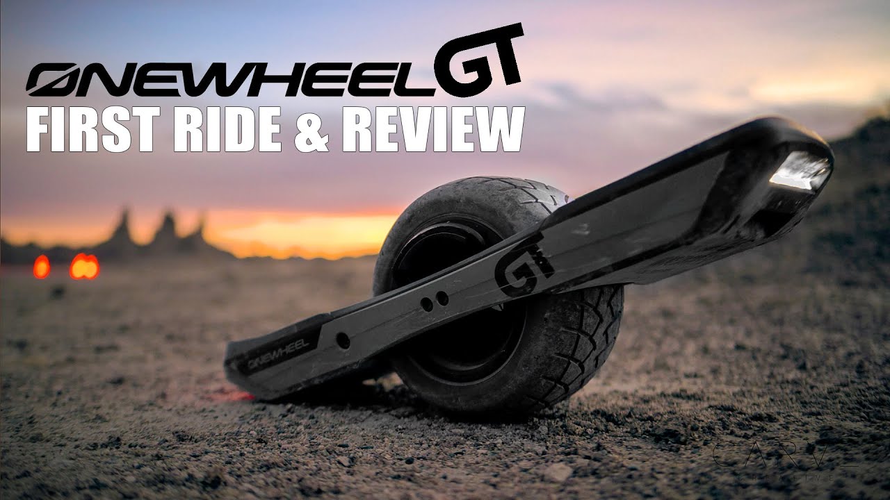 ONEWHEEL GT - First Ride & Review - YouTube