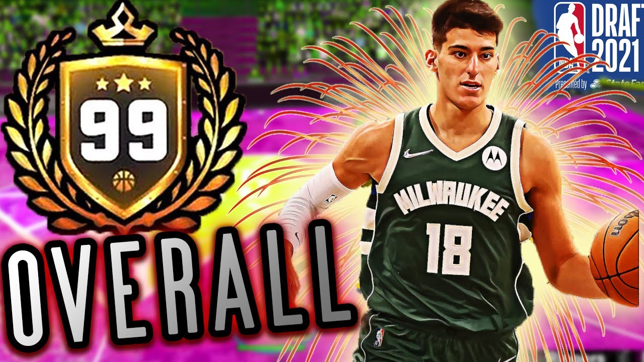 I made the LAST PICK in the 2021 NBA DRAFT 99 OVERALL - YouTube
