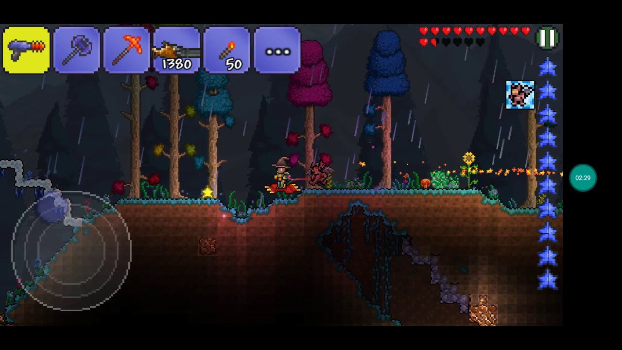 Terraria mobile 1.2 ep5 modo difícil , bioma de hallow bugado e ...