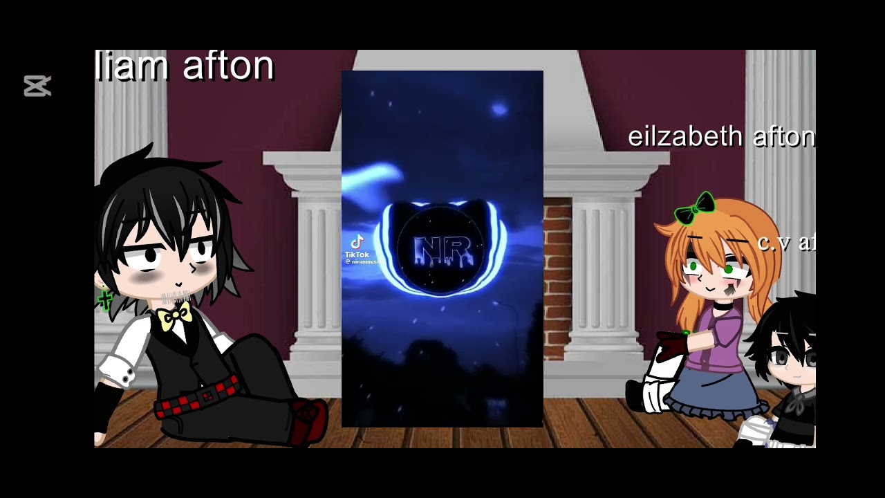 Afton family react michael afton random sing1 past - YouTube