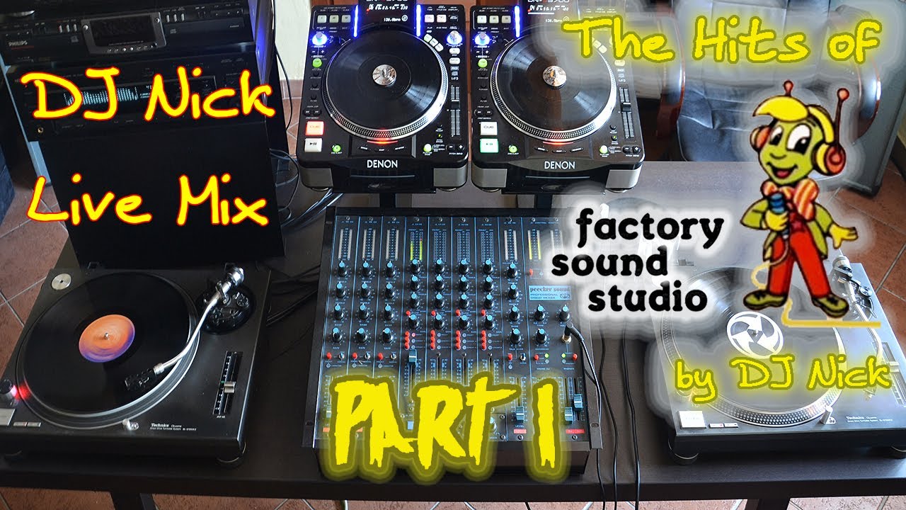 The Hits of Factory Sound Studio pt.1 - 80's Italo-Disco live vinyl mix by DJ Nick - YouTube