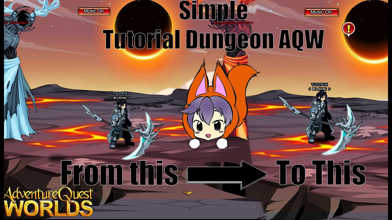 Simple Tutorial Dungeon AQW (Eng Sub) | AQW Indonesia - YouTube