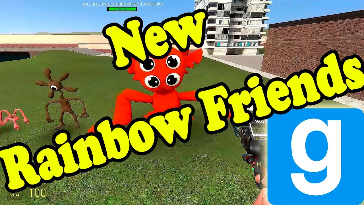 The Stronger New Rainbow Friends in Garry's Mod - YouTube