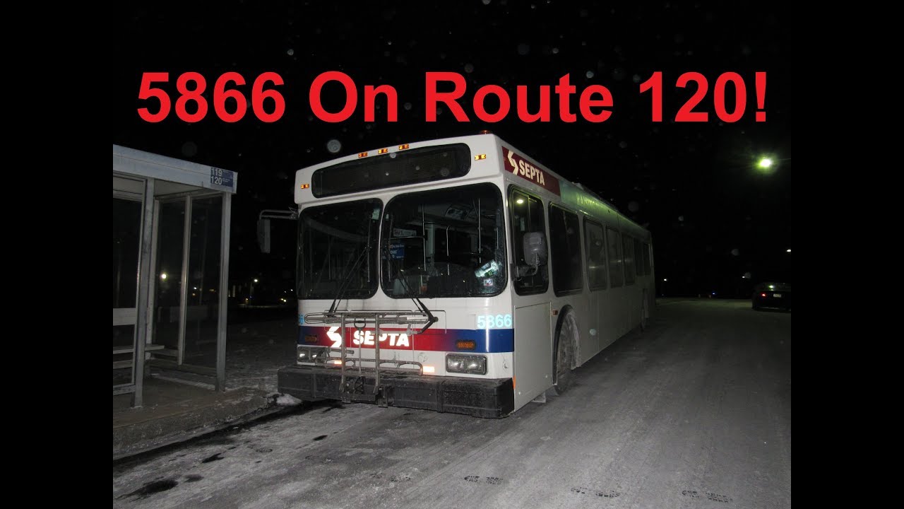 NeoplanDude | SEPTA 2004 New Flyer D40LF #5866 On Route 120, To Cheyney ...