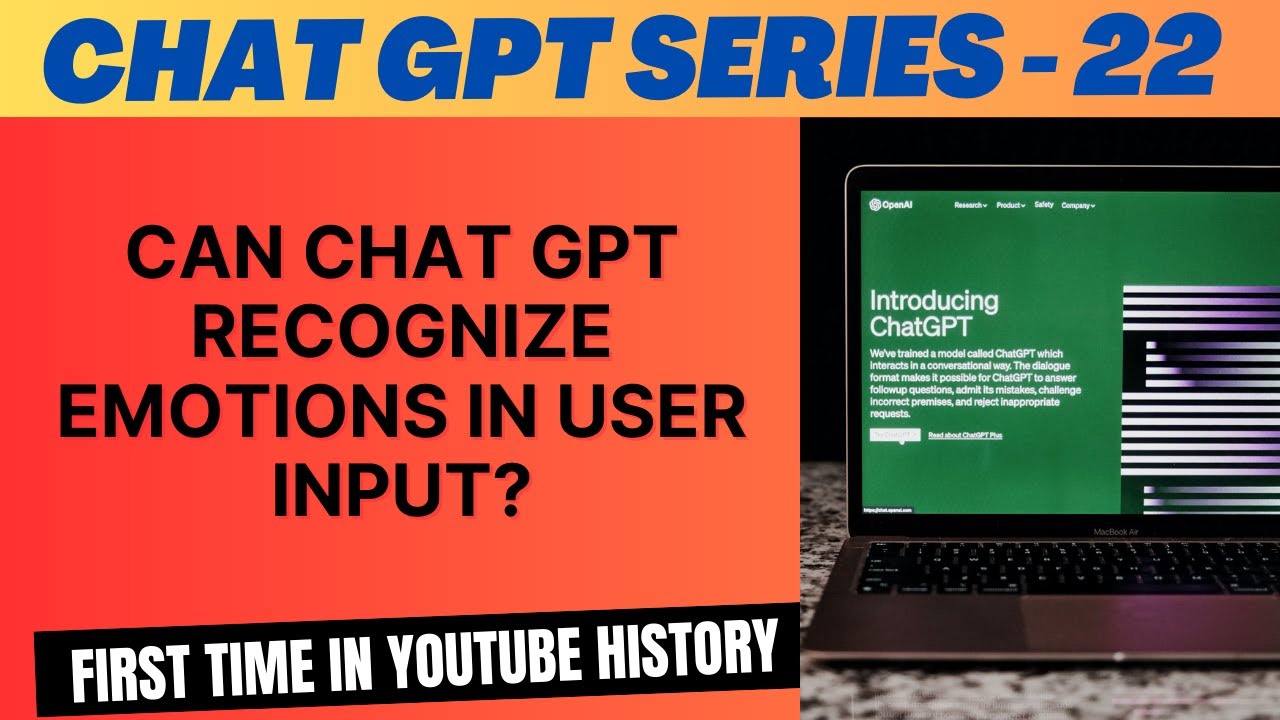 Can Chat GPT recognize emotions in user input? - YouTube