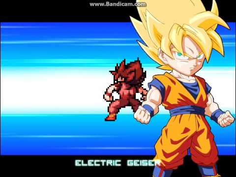 Mugen : Pocket Goku v Pocket Ryu - YouTube