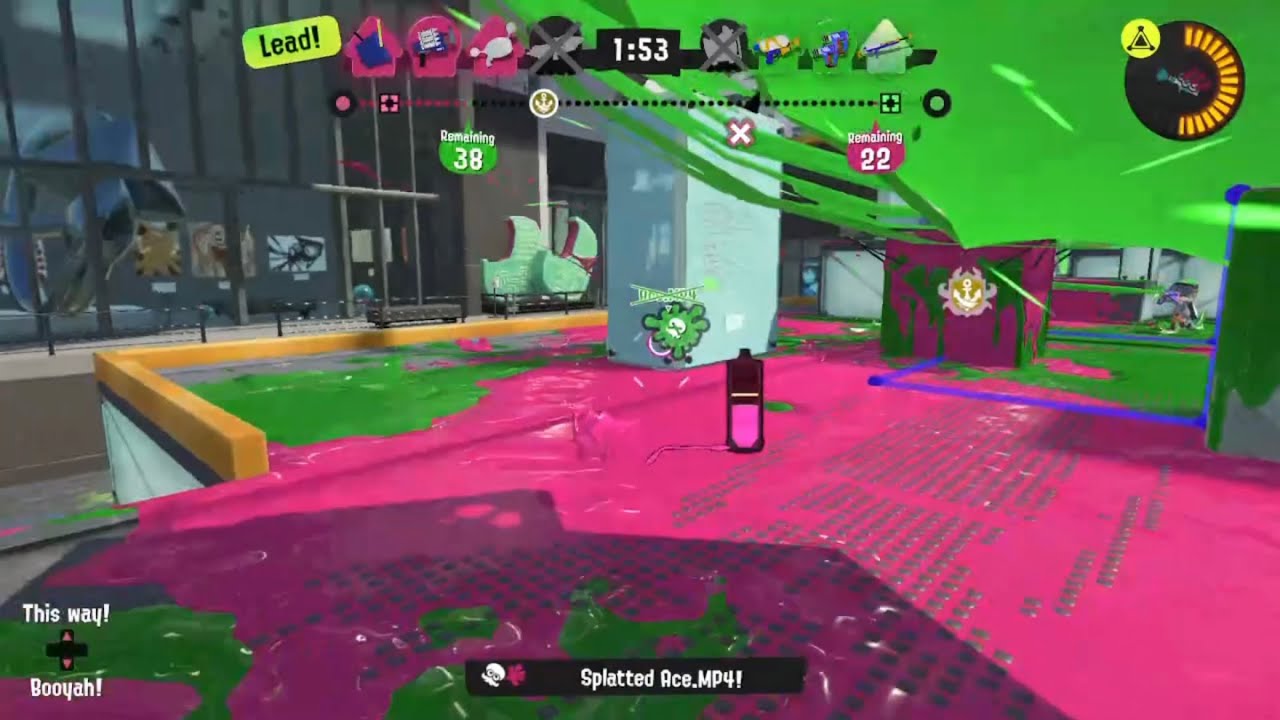 How to conter a booyah bomb in Splatoon 3 - YouTube