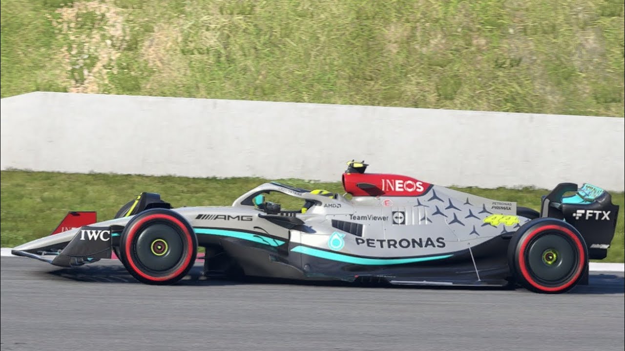 F1 22 Spain Circuit de Barcelona Catalunya Hot Lap + Setup (1:16.855) # ...