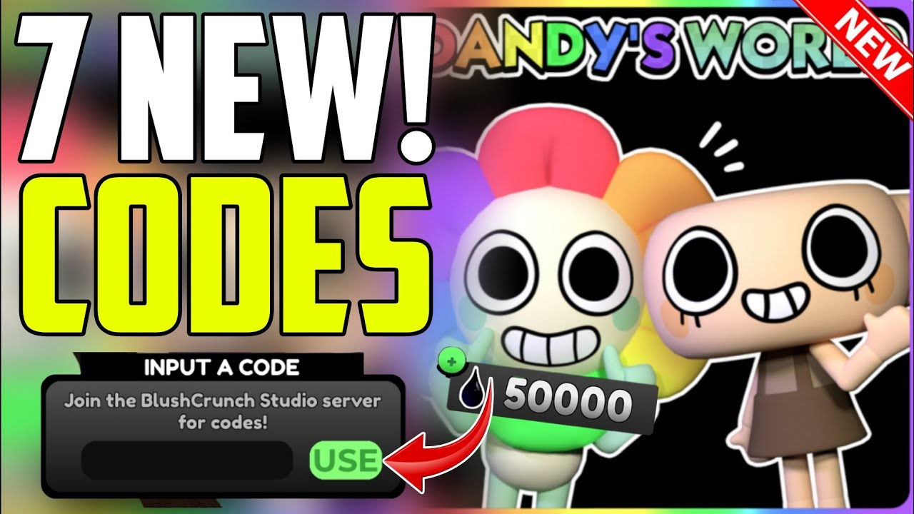 ⚠️july Update ⚠️️ Dandys World Roblox Codes 2024 Dandys World Codes