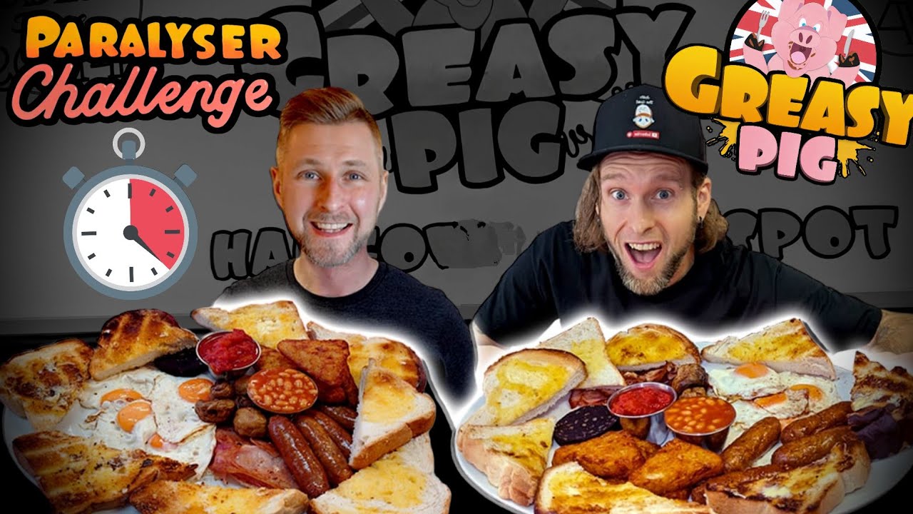Episode 244: Greasy Pig's Paralyser Challenge with Max vs Food | Leeds ...