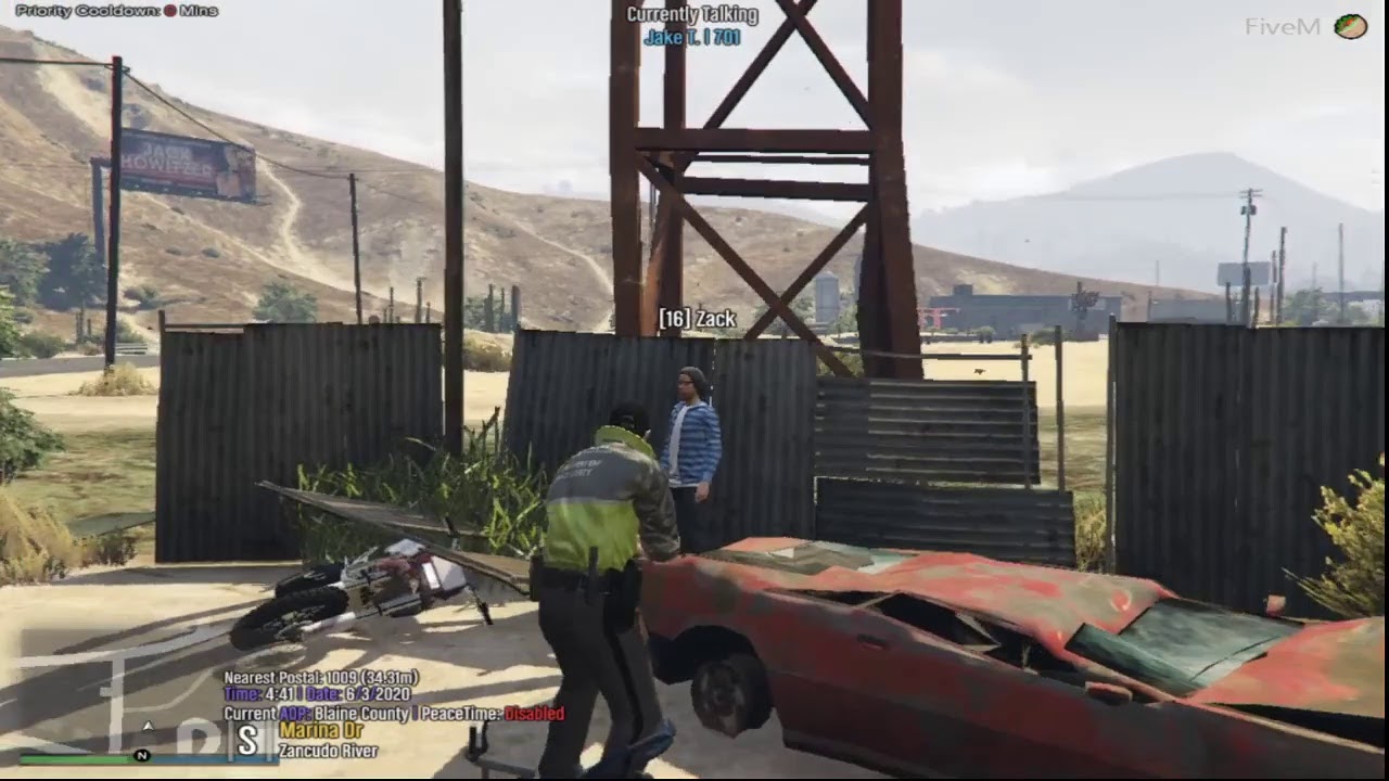 Playing some Fivem - YouTube