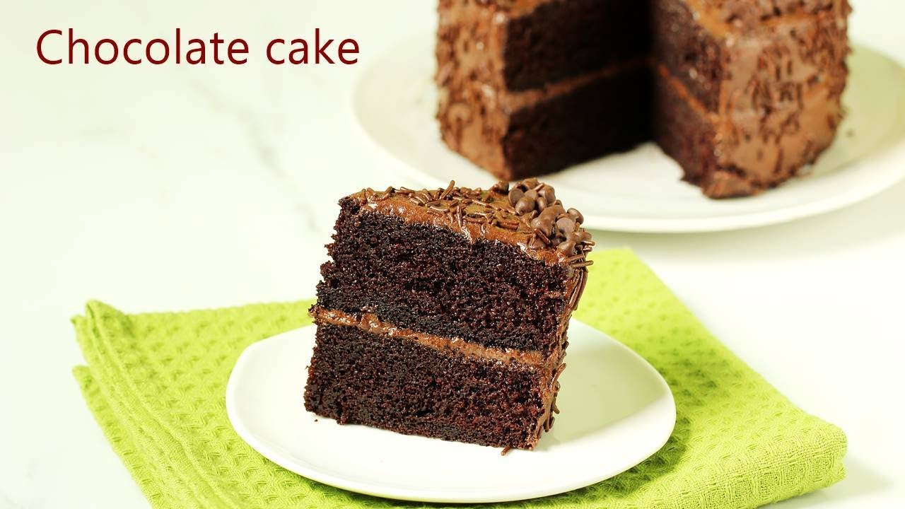 Best chocolate cake recipe for beginners | How to make chocolate cake ...