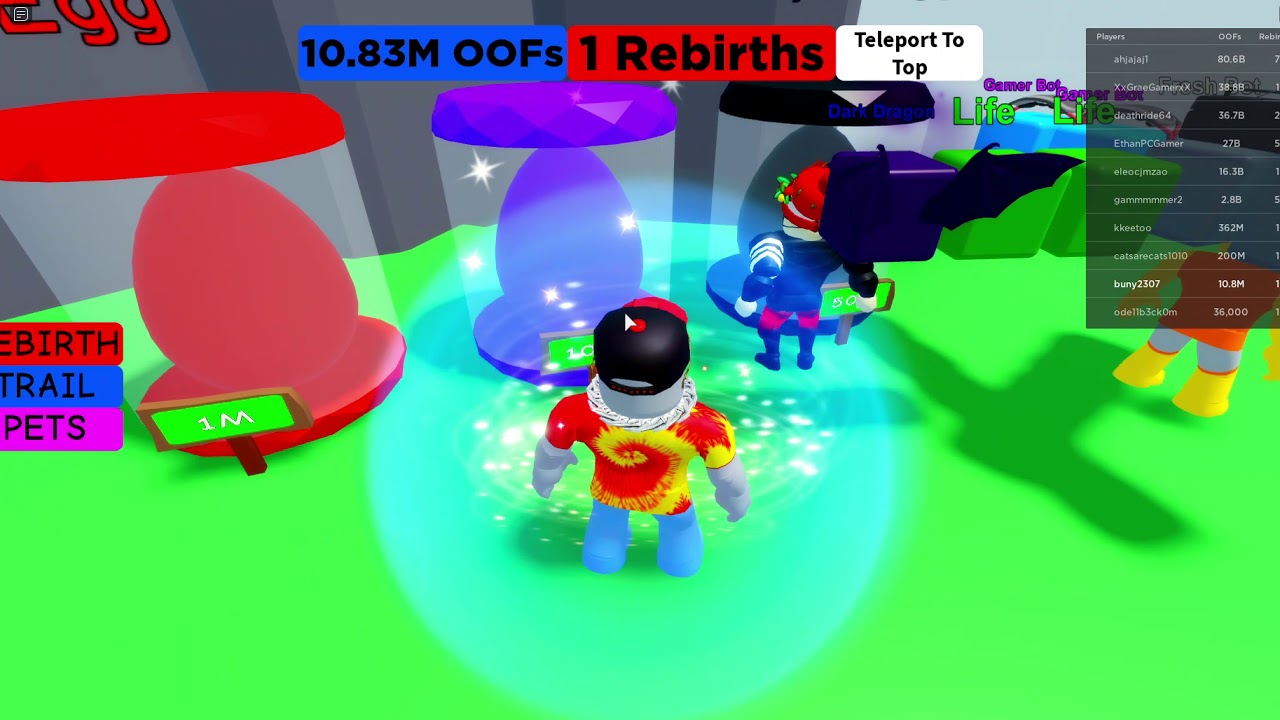 Roblox bottemless pit simulator WE GOT A rebirth and anvanced to the ...