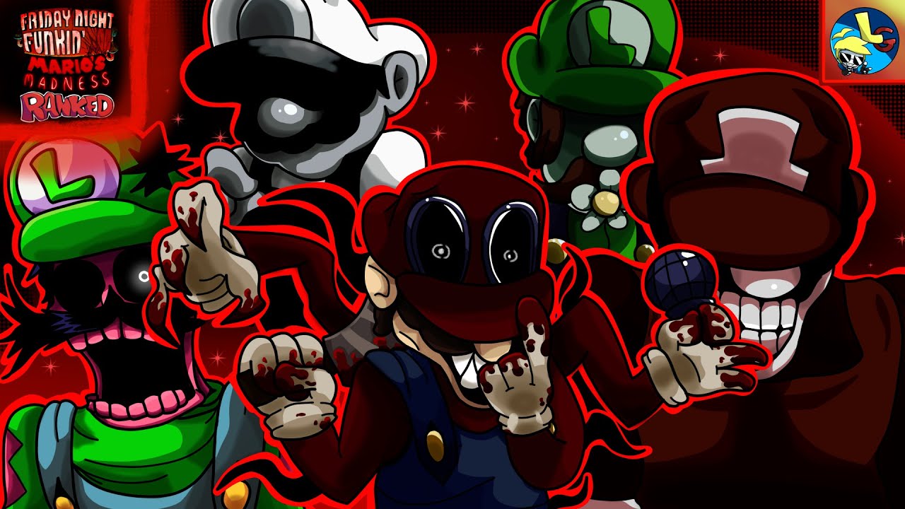 Friday Night Funkin: Mario's Madness RANKED - YouTube