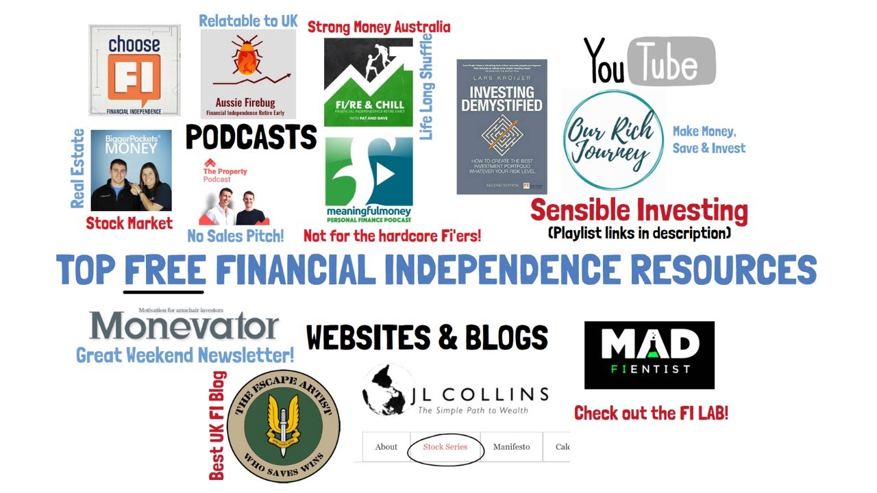 Best FREE Financial Independence Resources (Podcasts, Blogs, YouTube ...