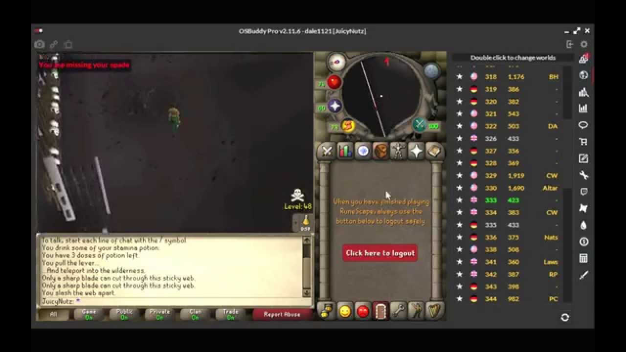 OSRS CLUE PANIC ON THE WILDERNESS VOLCANO BRIDGE (HARD) - YouTube