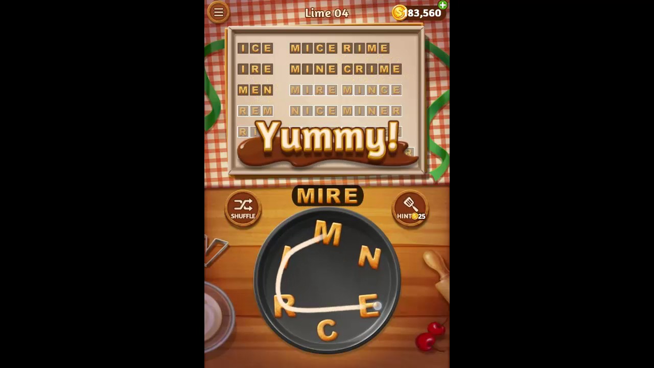 Word Cookies Lime Pack Level 4 Answers - YouTube