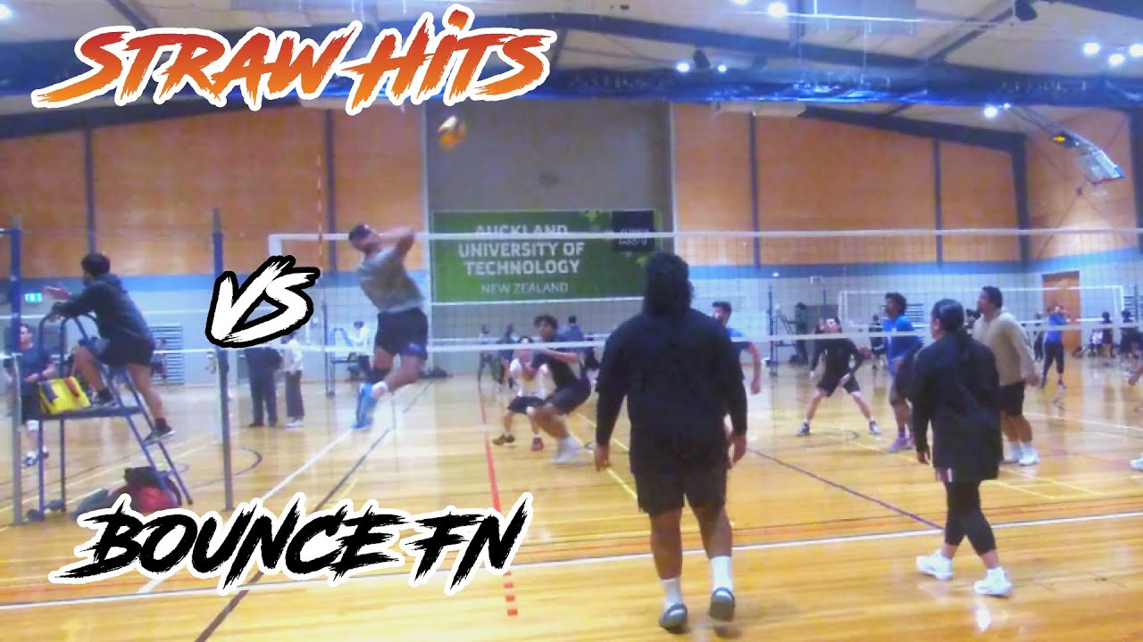 StrawHits vs Bounce FN AUT Volleyball - YouTube