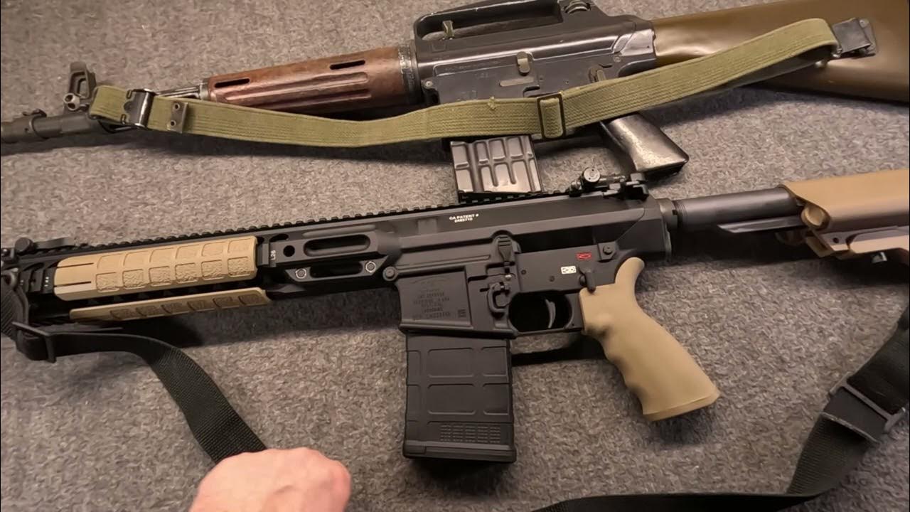 LMT L129A1 Reference Rifle Preview (Britain's Sharp Shooter LM308 AR10 DMR) - YouTube