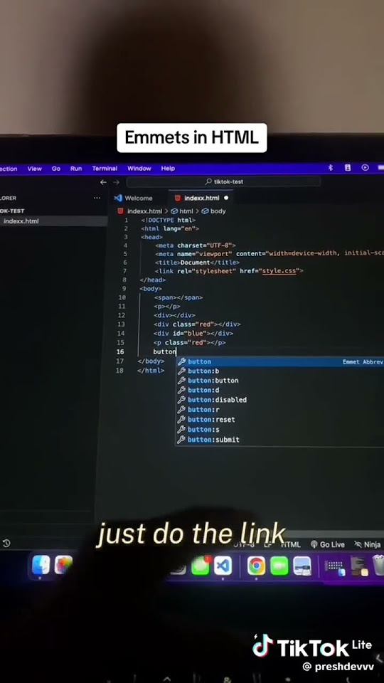 Emmets in HTML #webdeveloper #frontenddeveloper#emmet#htmlcs#html #codingtips#programming - YouTube