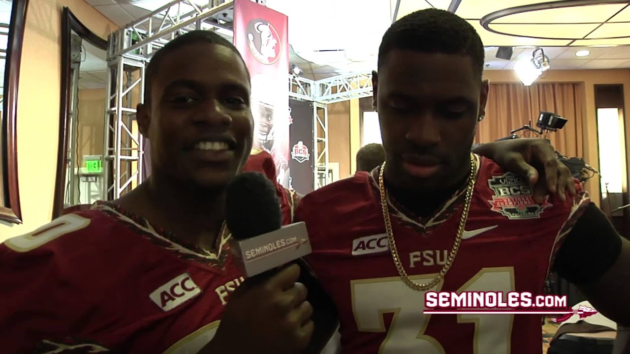2014 BCS Media Day: Terrence Brooks & Lamarcus Joyner - YouTube