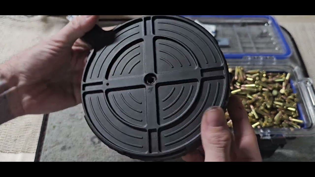 reloading ASMR 22lr 120rd drum gsg 16 - YouTube