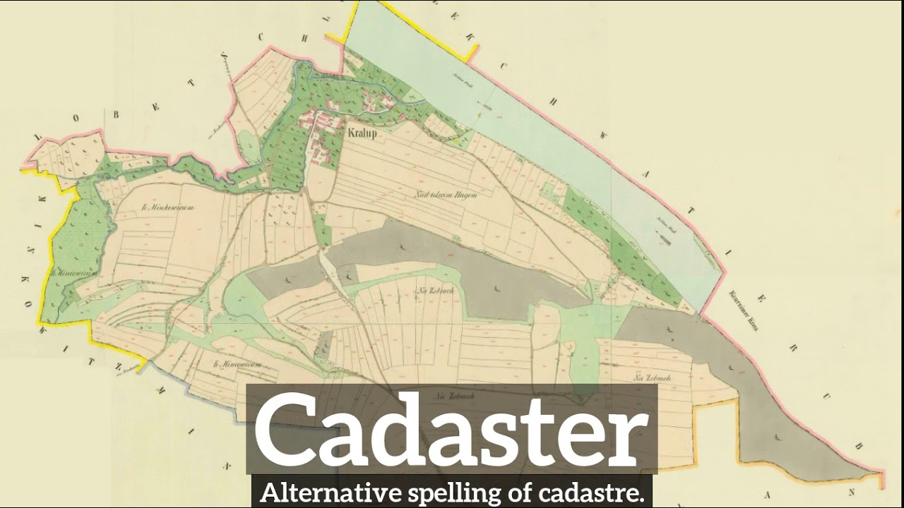 How Does Cadaster Look? | What is Cadaster? | How to Say Cadaster in ...