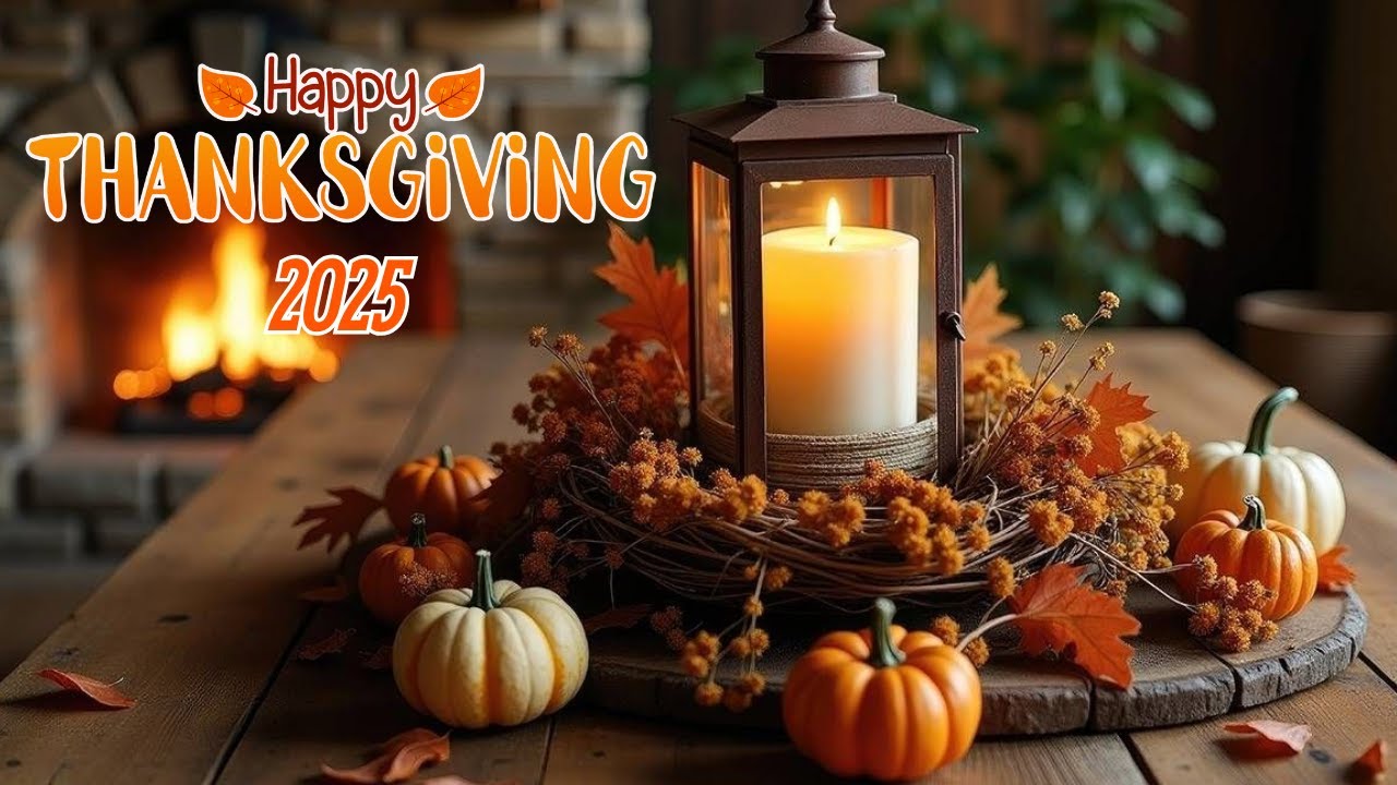 🍂Happy Thanksgiving 2025 Thanksgiving Wishes 🦃 Thanksgiving Songs 🎷 ...