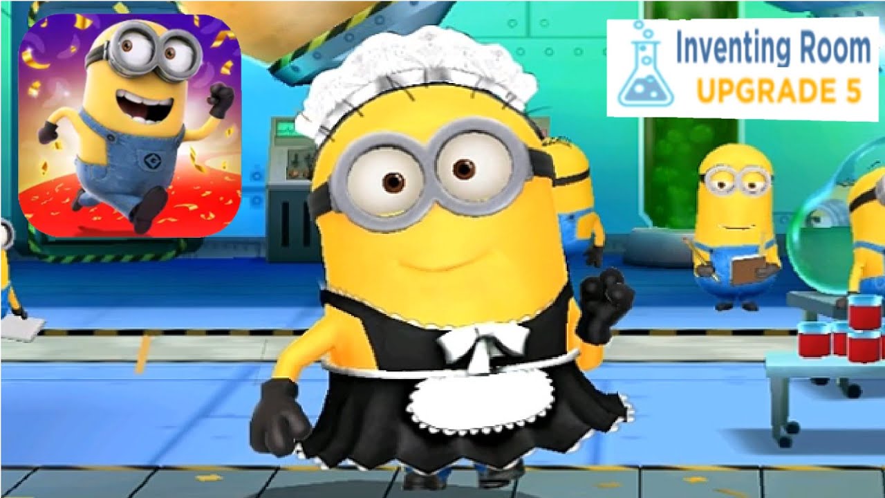 Minion Rush Maid Costume Epic Minion Inventing Room Fullscreen Android