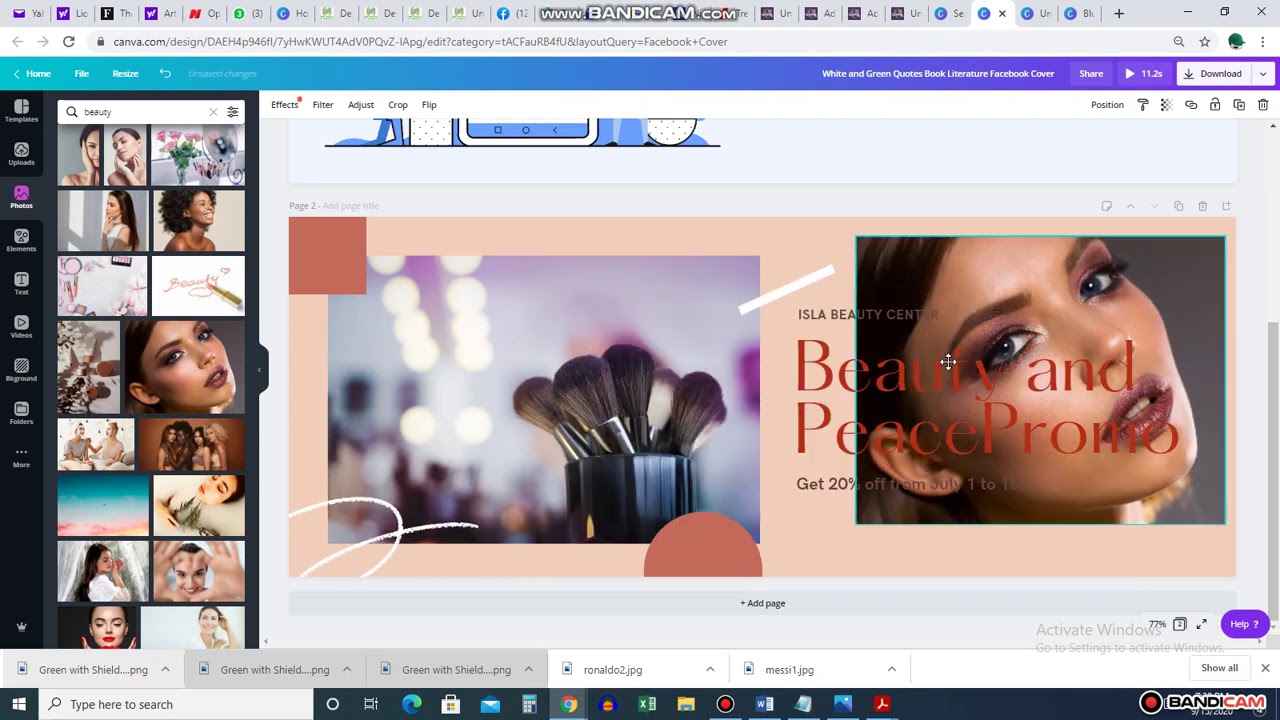How to Create Social media Posts and Graphics Using CANVA 2020 - YouTube