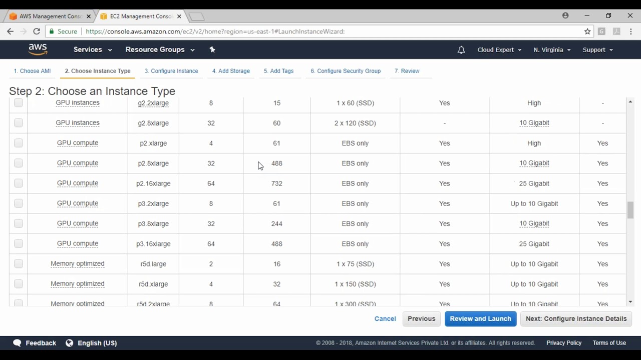 AWS LAB 1 How to Create and Configure Your Virtual Machine ( Instance ...