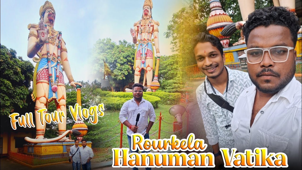 Hanuman Vatika Sambalpuri Vlogs 2024 | Rourkela Hanuman Vatika ...