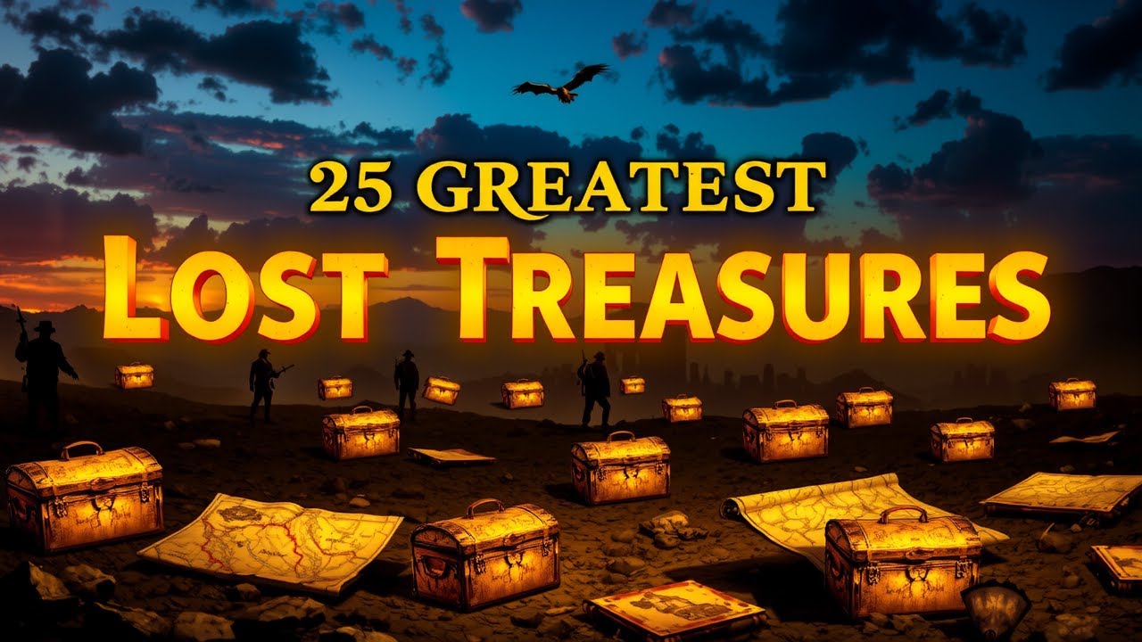 History's 25 GREATEST Unfound Treasures Waiting to Be Discovered - YouTube