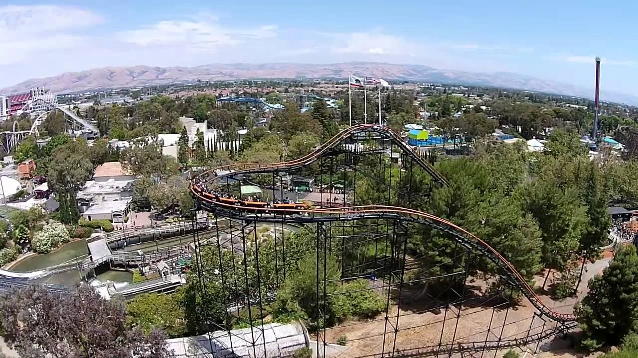 California's Great America - A Bird's Eye View - YouTube